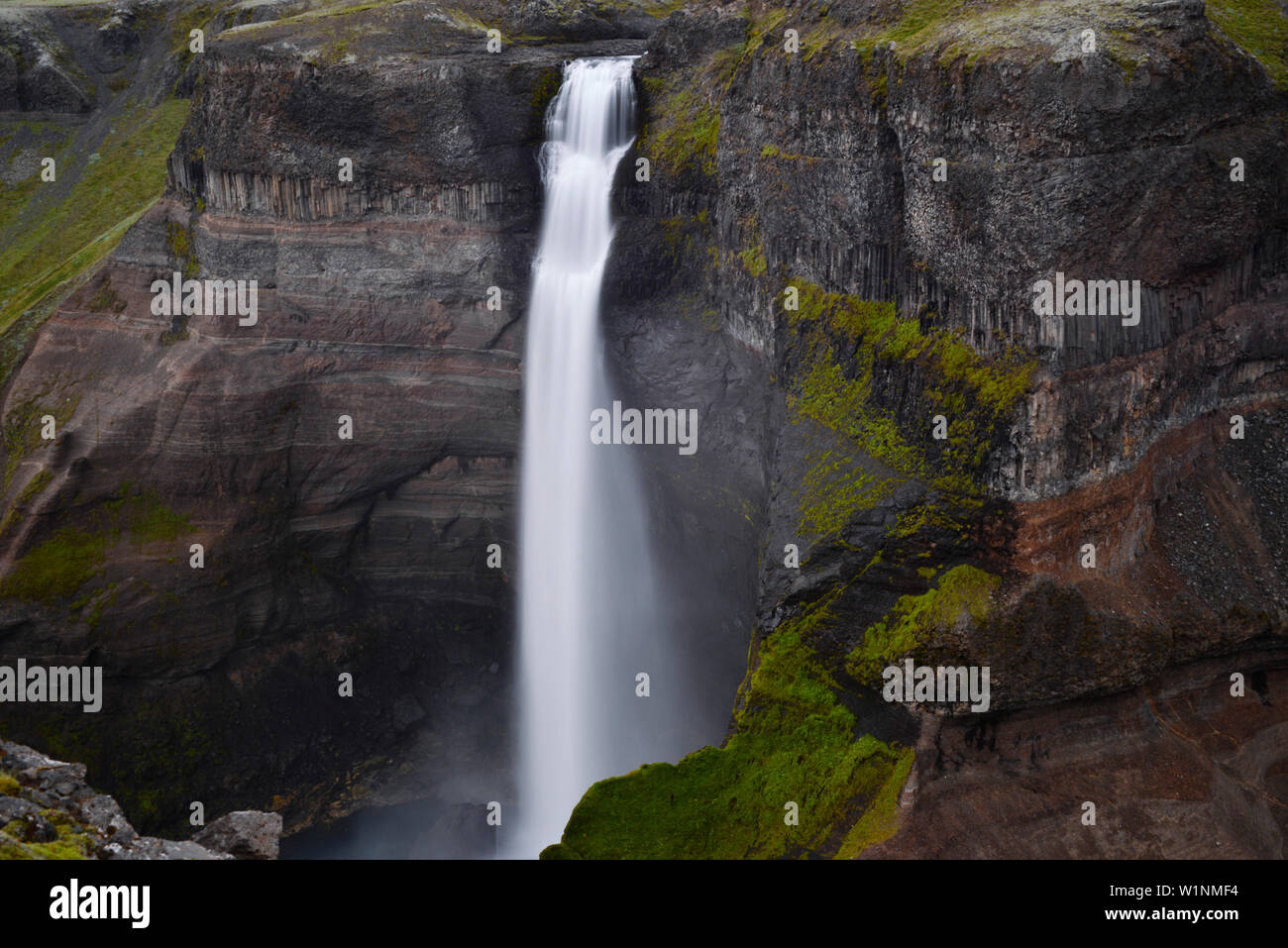 Waterfall fossa river fossa iceland hi-res stock photography and images ...