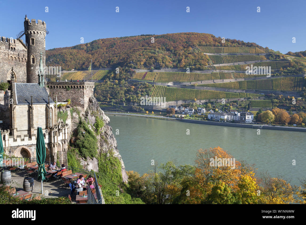 Burg rheinstein castle hi-res stock photography and images - Alamy
