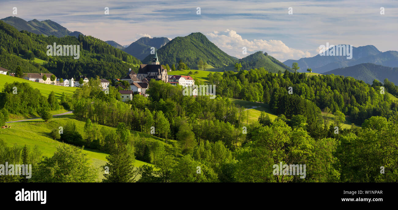 Maria Neustift, Alpine foothills, Upper Austria, Austria Stock Photo ...
