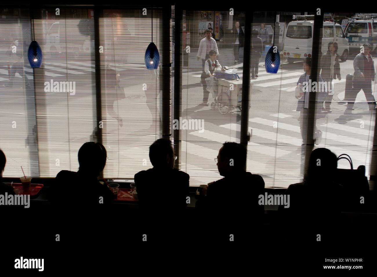 Segafredo Espresso bar, café, East Shinjuku, Tokyo, Japan Stock Photo ...