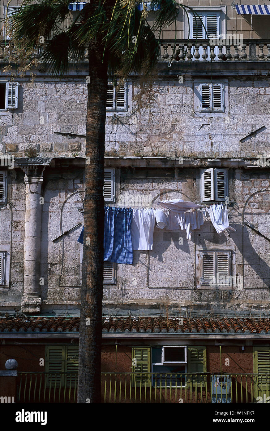 Storefront of Diocletian´s Palace, Split, Dalmatia Croatia Stock Photo ...