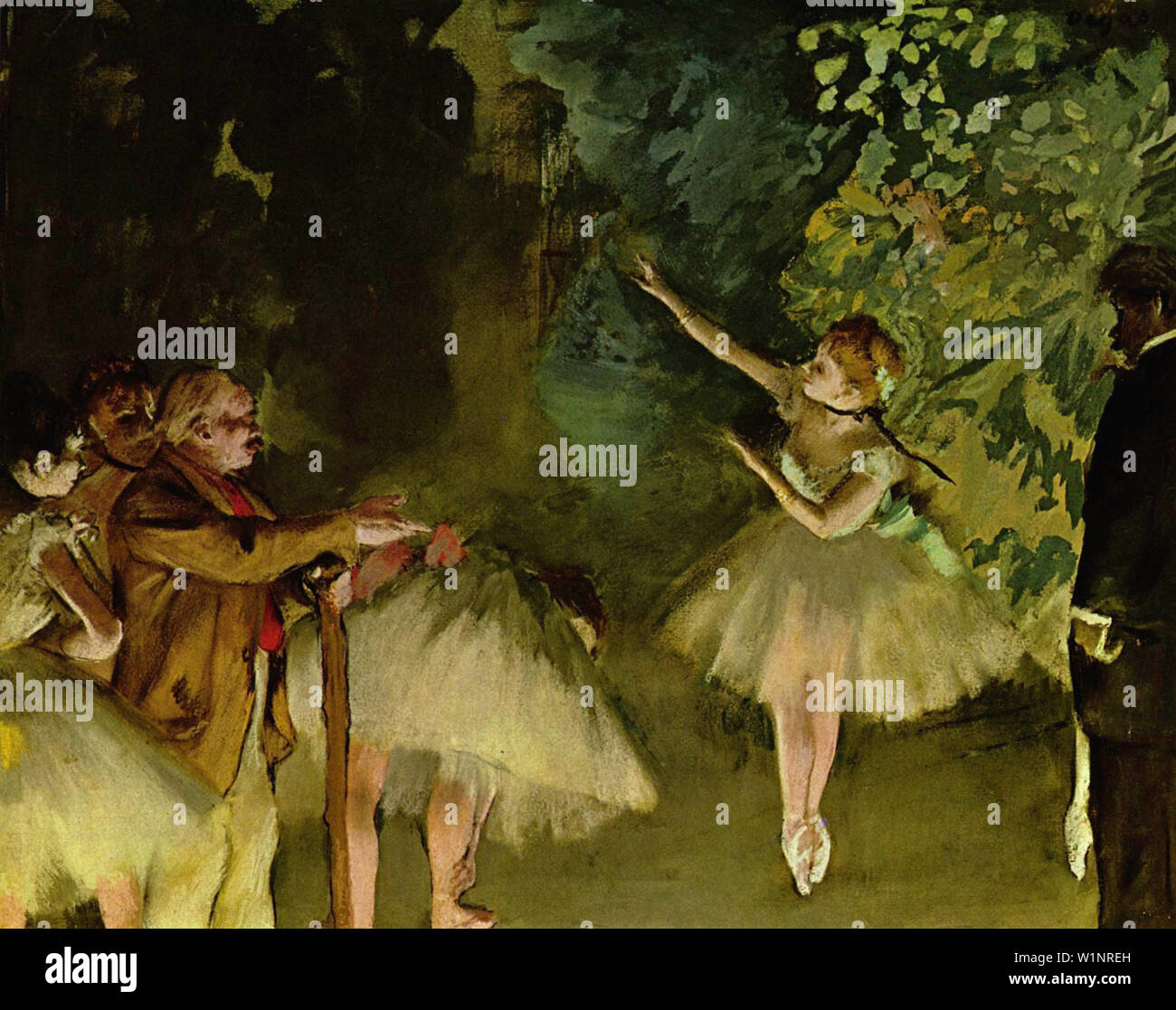 Edgar degas the rehearsal hi-res stock photography and images - Alamy