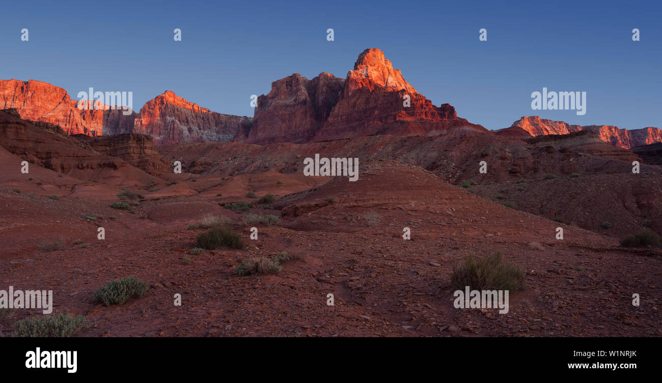 Vermilion cliffs national monument panorama hi-res stock photography ...