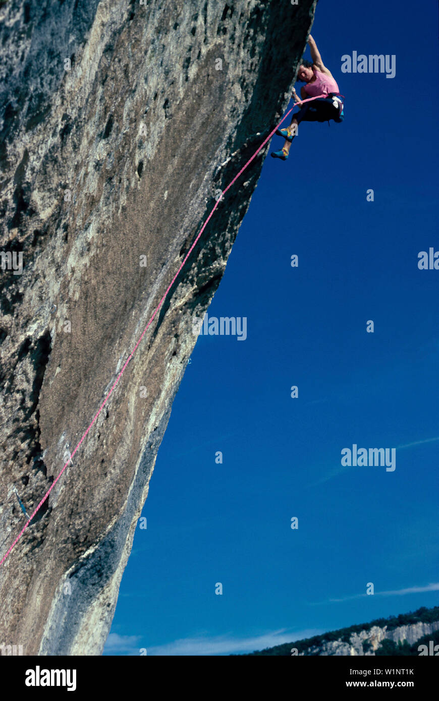 Free Climbing, Provence Frankreich Stock Photo - Alamy