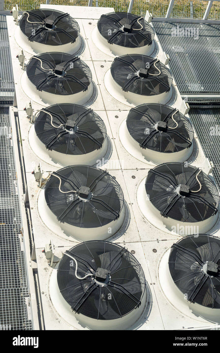 Heavy heating ventilation cooling and air conditioning set system on ...