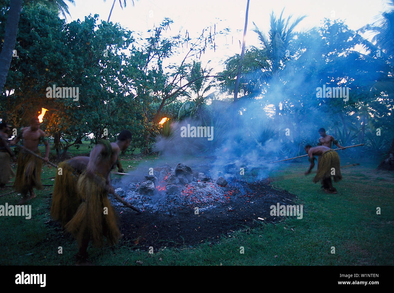 Bega Firewalkers, Sonaisali Island Resort near Nadi, Viti Levu, Fiji ...