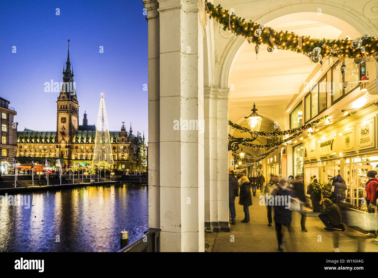 Alster arcade hi-res stock photography and images - Alamy
