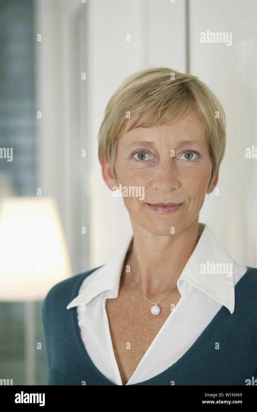 Mature woman looking at camera, Styria, Austria Stock Photo - Alamy