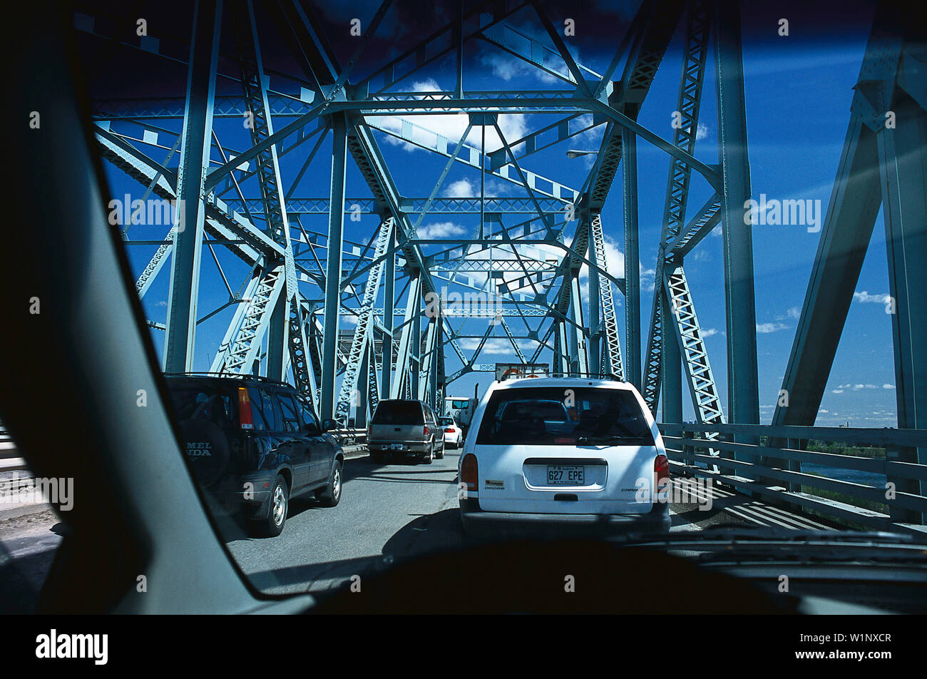 Traffic, Bridge, Montreal Prov. Quebec, Canada Stock Photo - Alamy