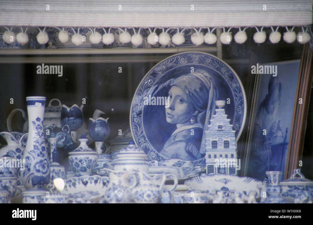 Delft, chinaware, Netherlands, Europe Stock Photo - Alamy