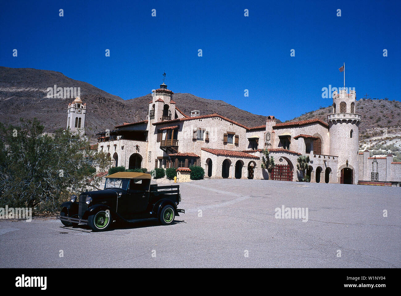 Scotty' s Castle, Death Valley NP, California USA Stock Photo - Alamy