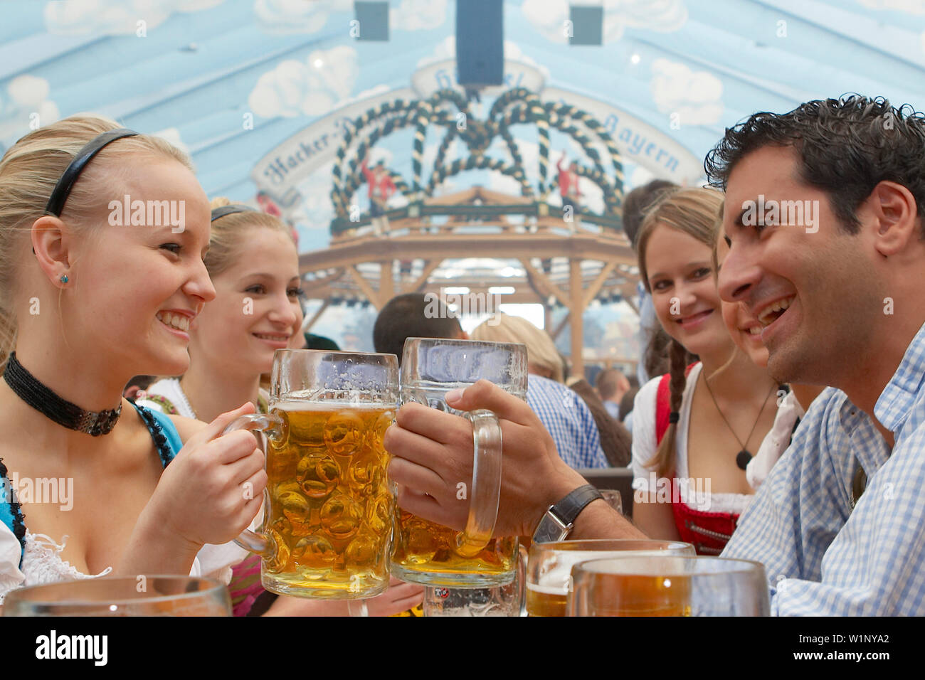 Oktoberfest drunk old hi-res stock photography and images - Alamy