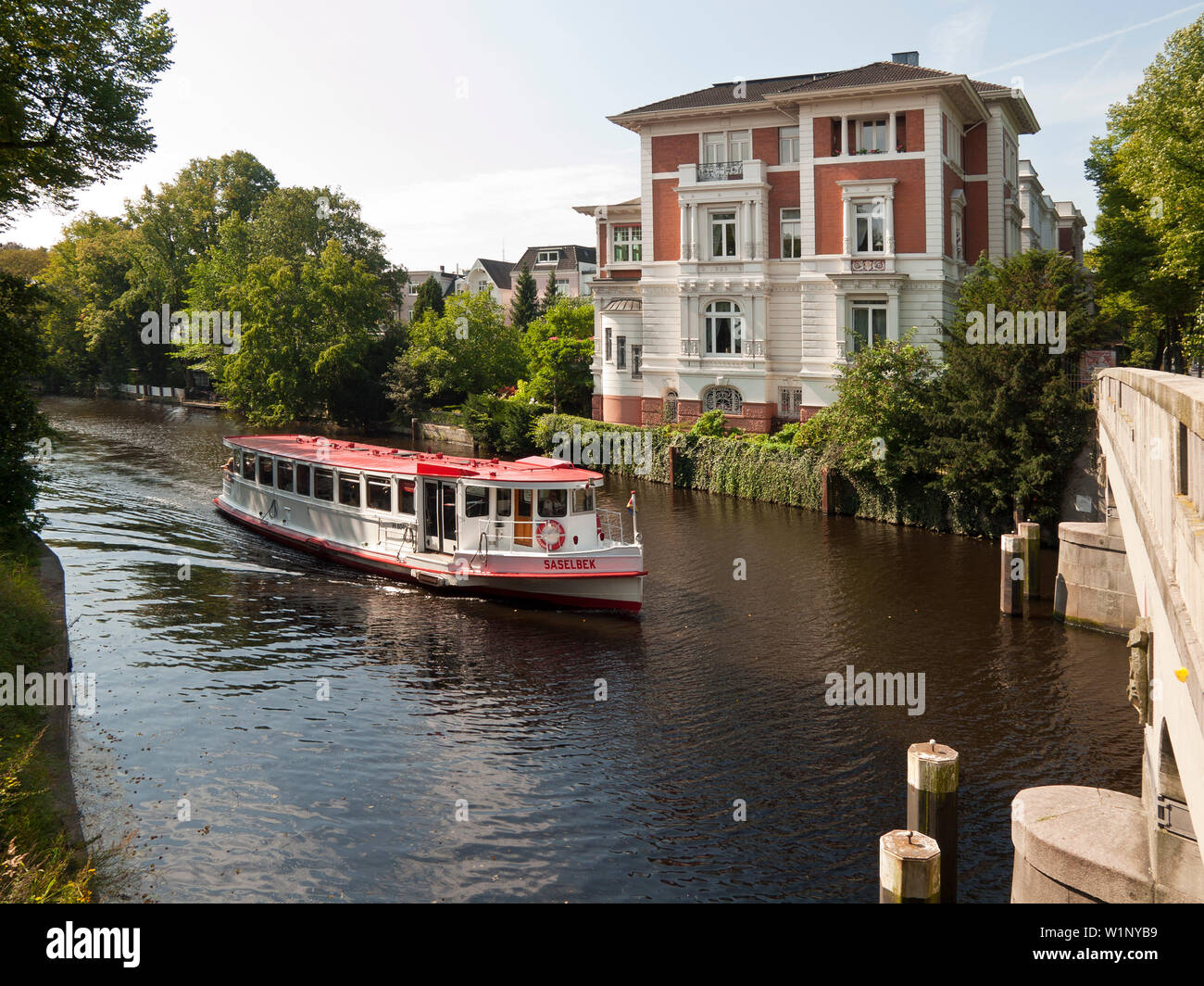 Excursion boat on the alster river hi-res stock photography and images ...