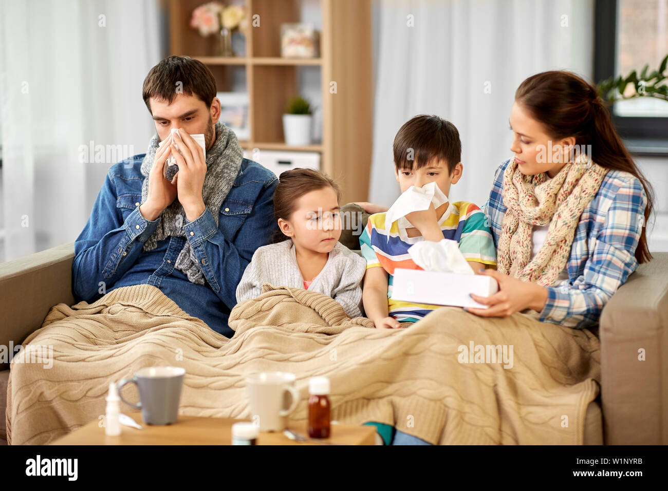 Cold family home hi-res stock photography and images - Alamy