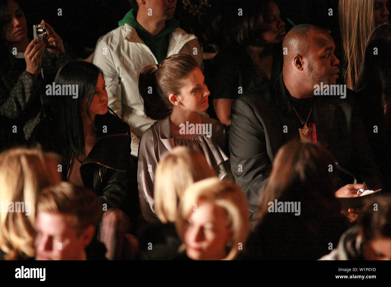 New York, USA. 17 February, 2009. DJ, Leigh Lezark, and actress, Alison ...