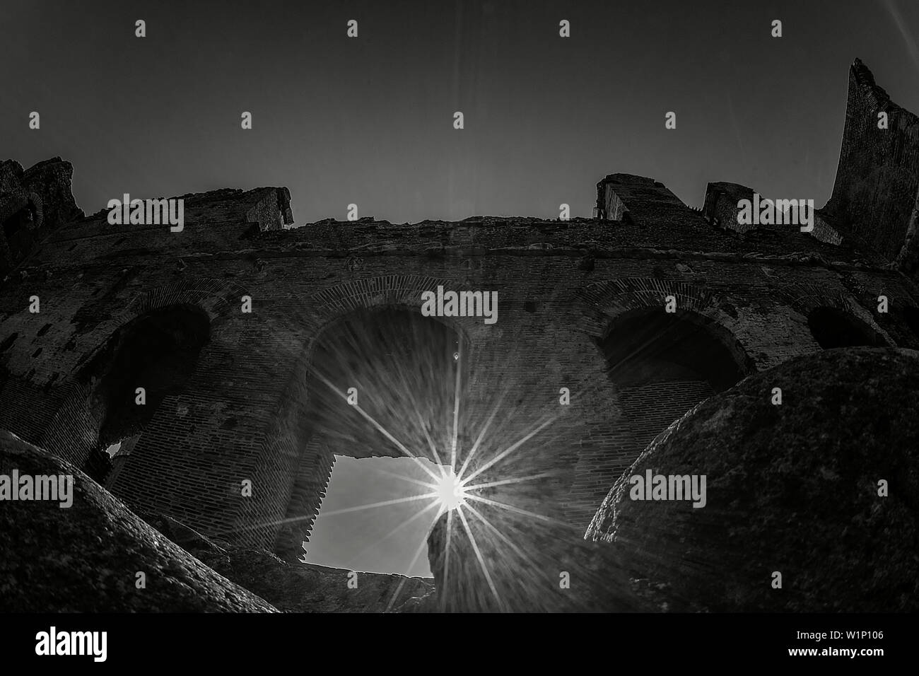 Red Hall, Turkey is a Roman temple in Pergamum. The temple was thought ...