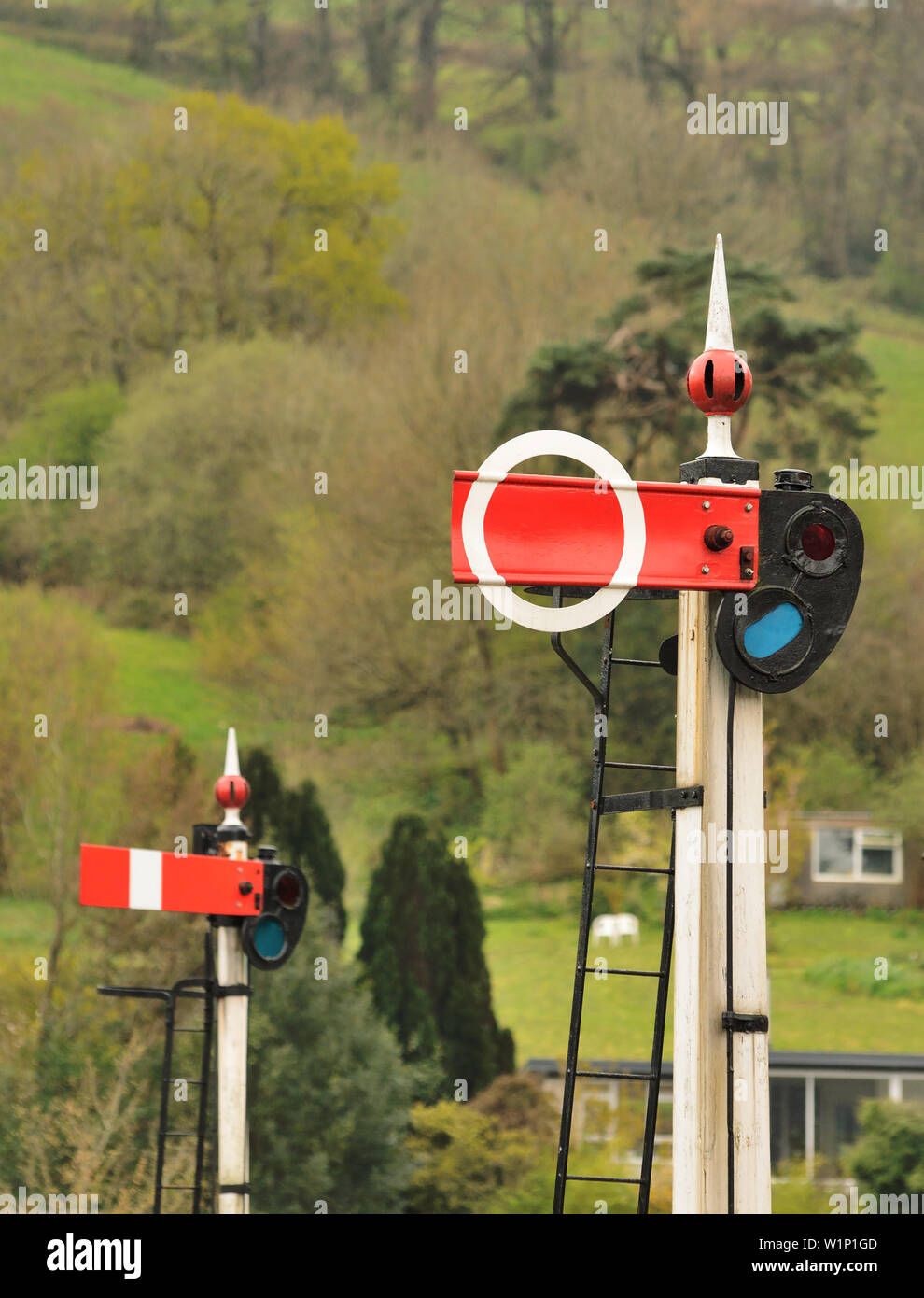 British railway semaphore signals hi-res stock photography and images ...