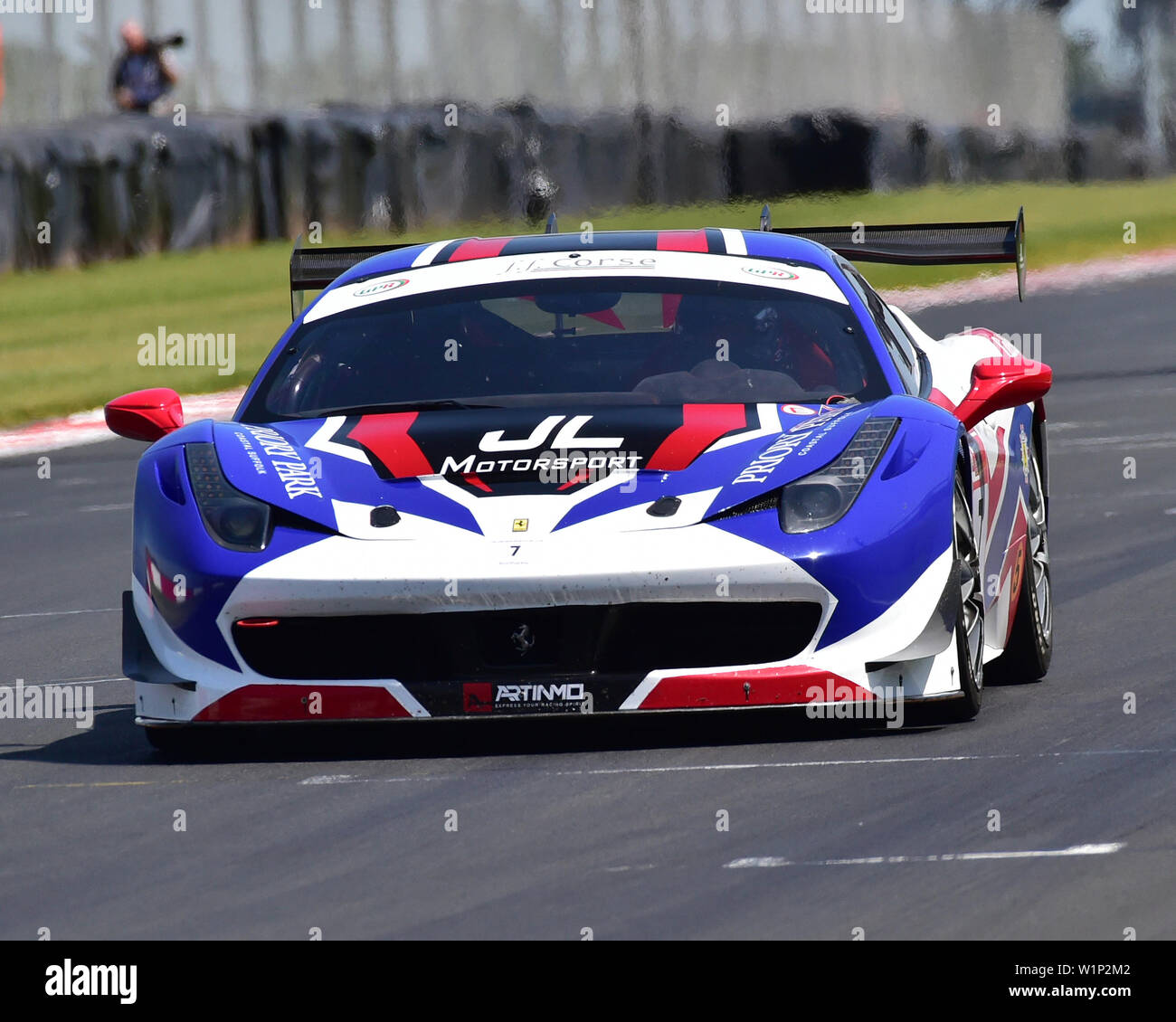 James Littlejohn, Ferrari 458 Challenge, Ferrari Club Racing Series ...