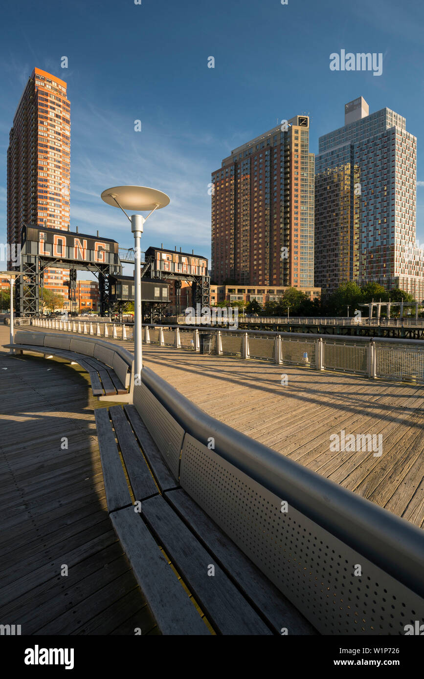 Gantry Plaza State Park, Long Island, New York City, New York, United ...
