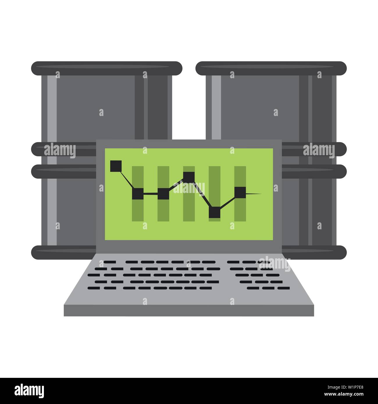 Online stock market investment symbols Stock Vector Image & Art - Alamy