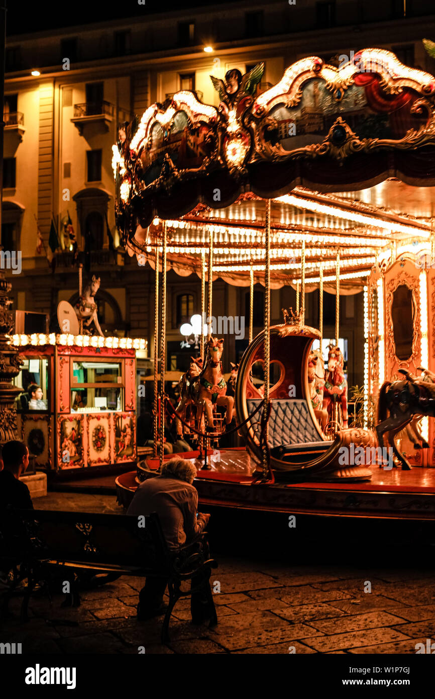 Oktoberfest carousel merry go round hi-res stock photography and images ...