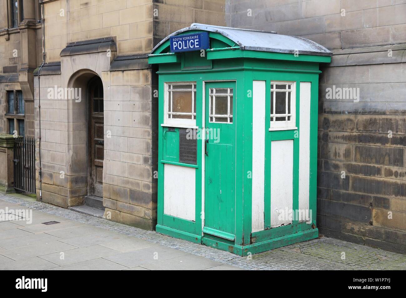 Police booth hi-res stock photography and images - Alamy