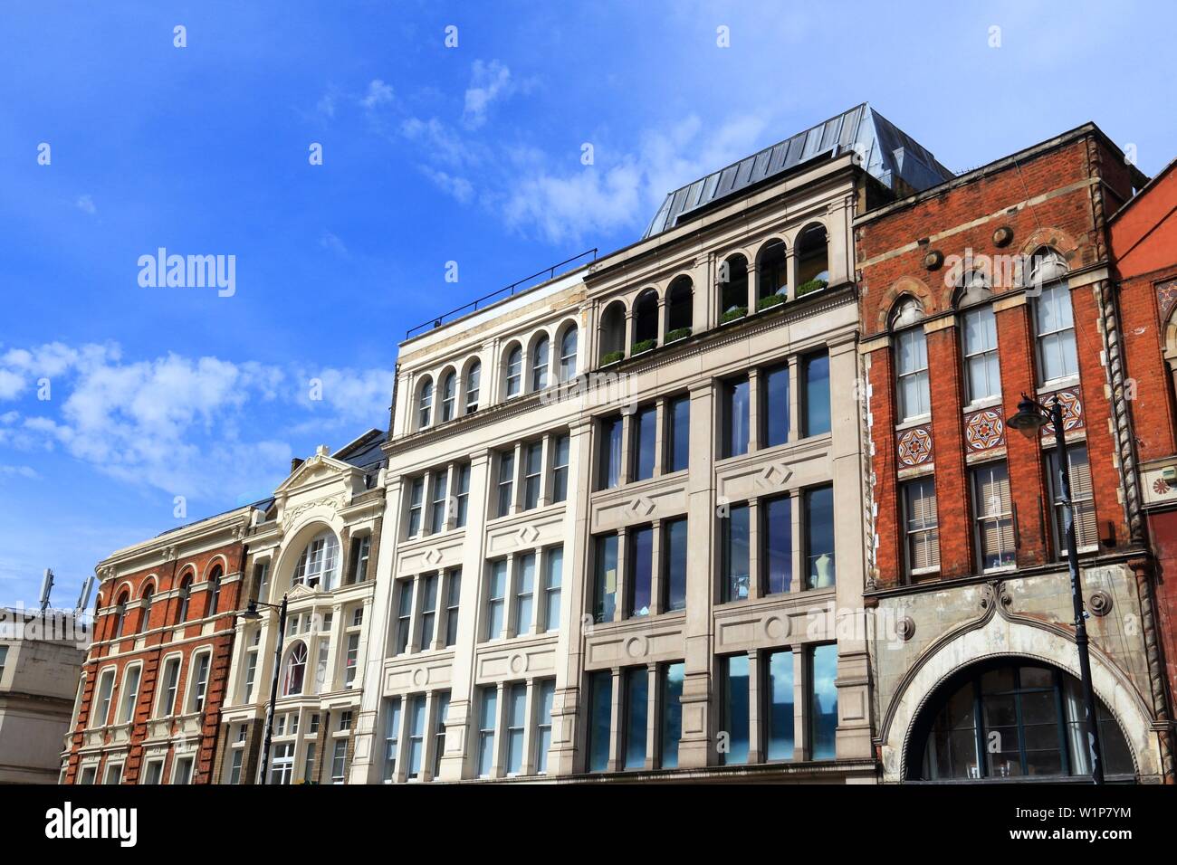 London, UK - architecture at Shoreditch High Street Stock Photo - Alamy
