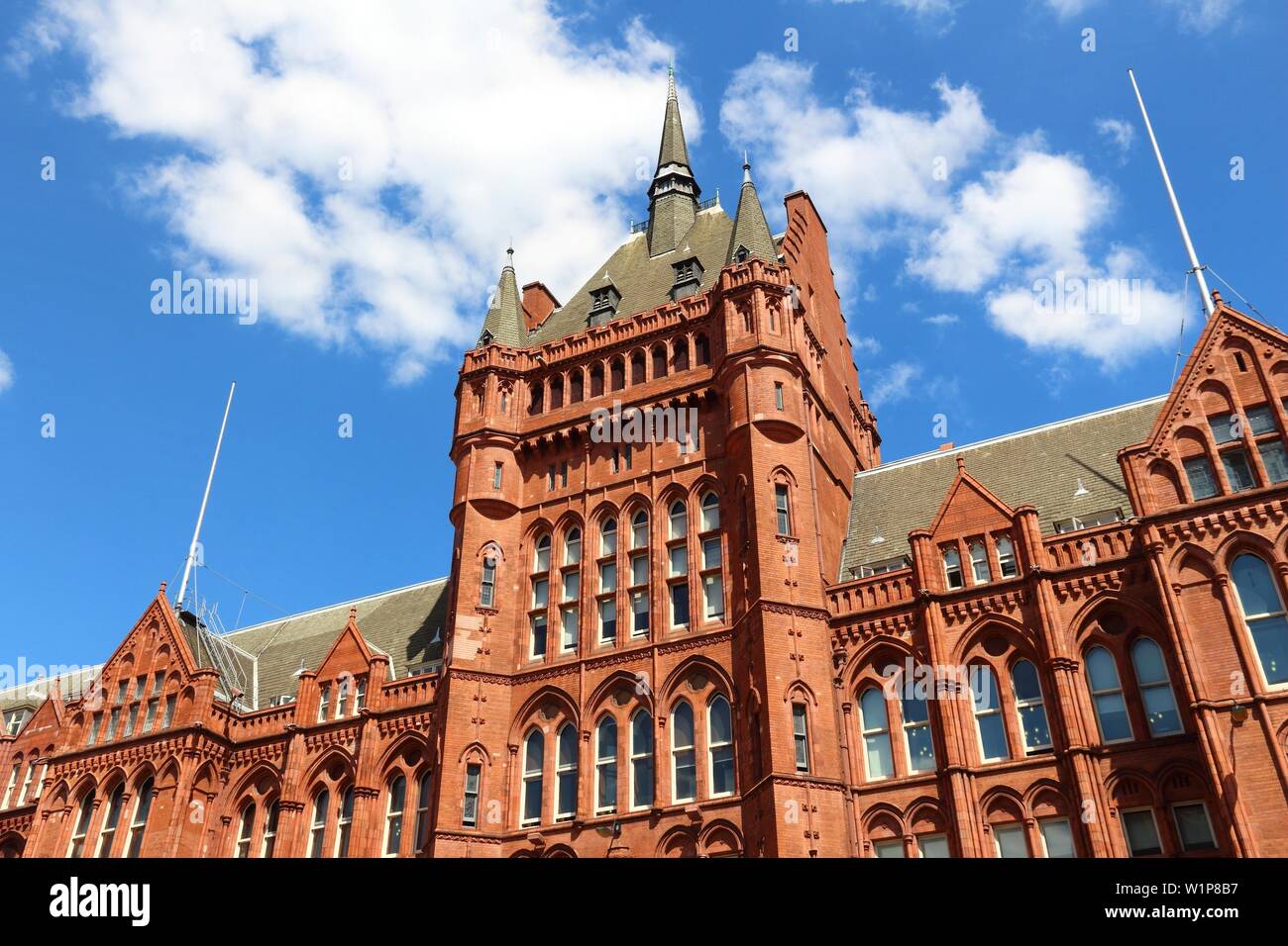 London, UK - Holborn Bars building. Grade II listed Victorian ...