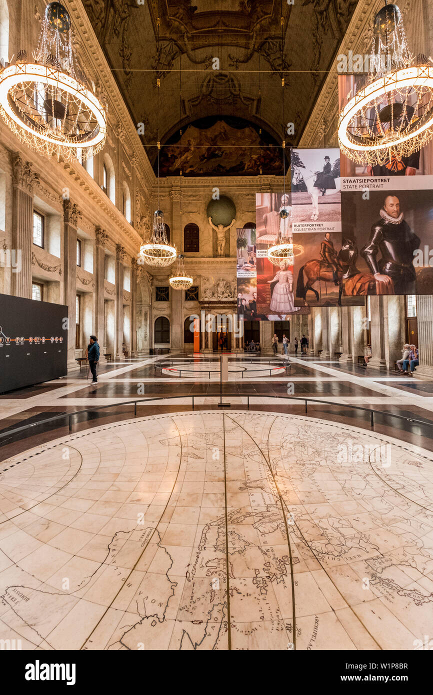 Paleis op de Dam, Royal Palace in Amsterdam in Amsterdam, Netherlands ...