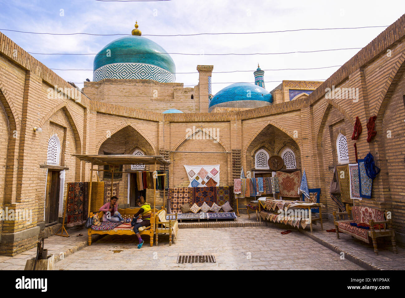 Historical city center of Khiva, Uzbekistan, Asia Stock Photo - Alamy