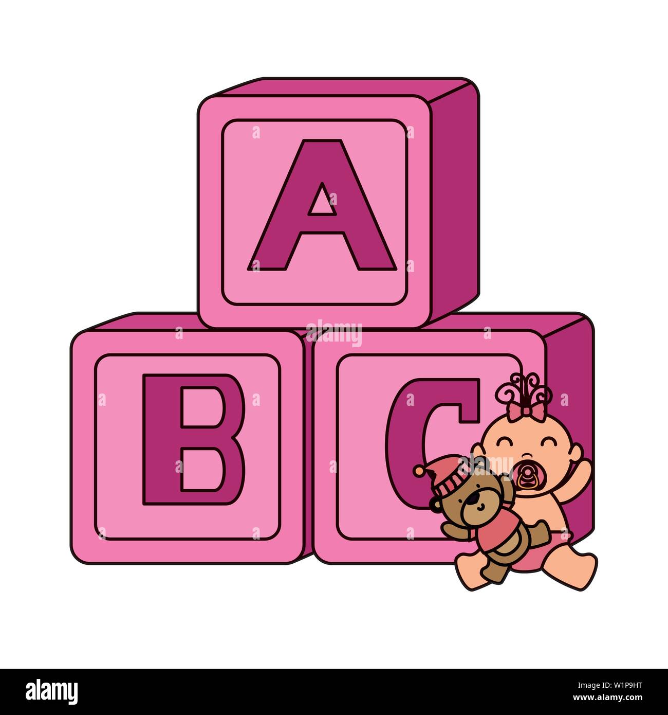 Baby Blocks Clipart