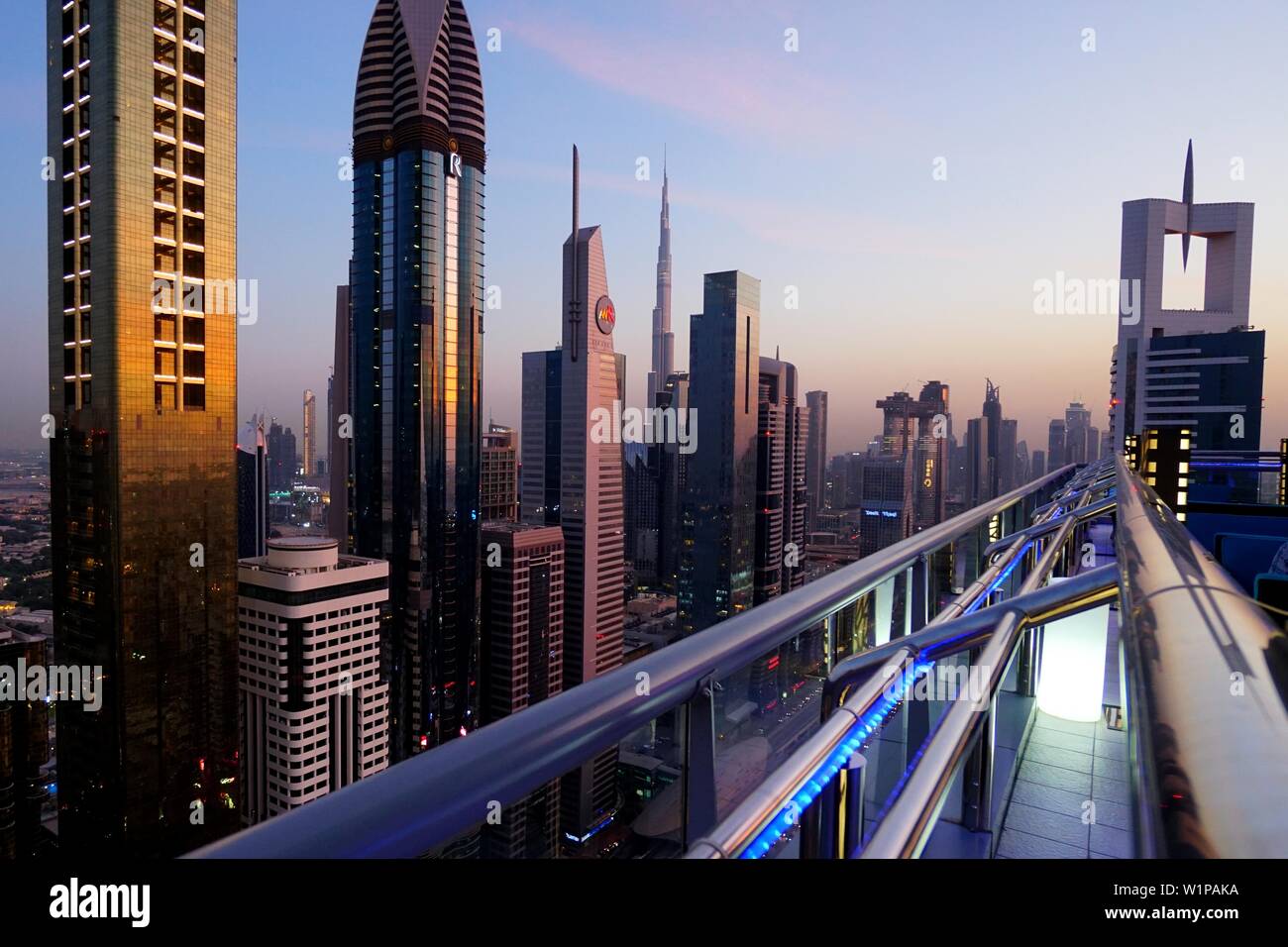 Viewing Deck, Sheikh Zayed Road, Burj Khalifa, Skyscraper, Financal ...