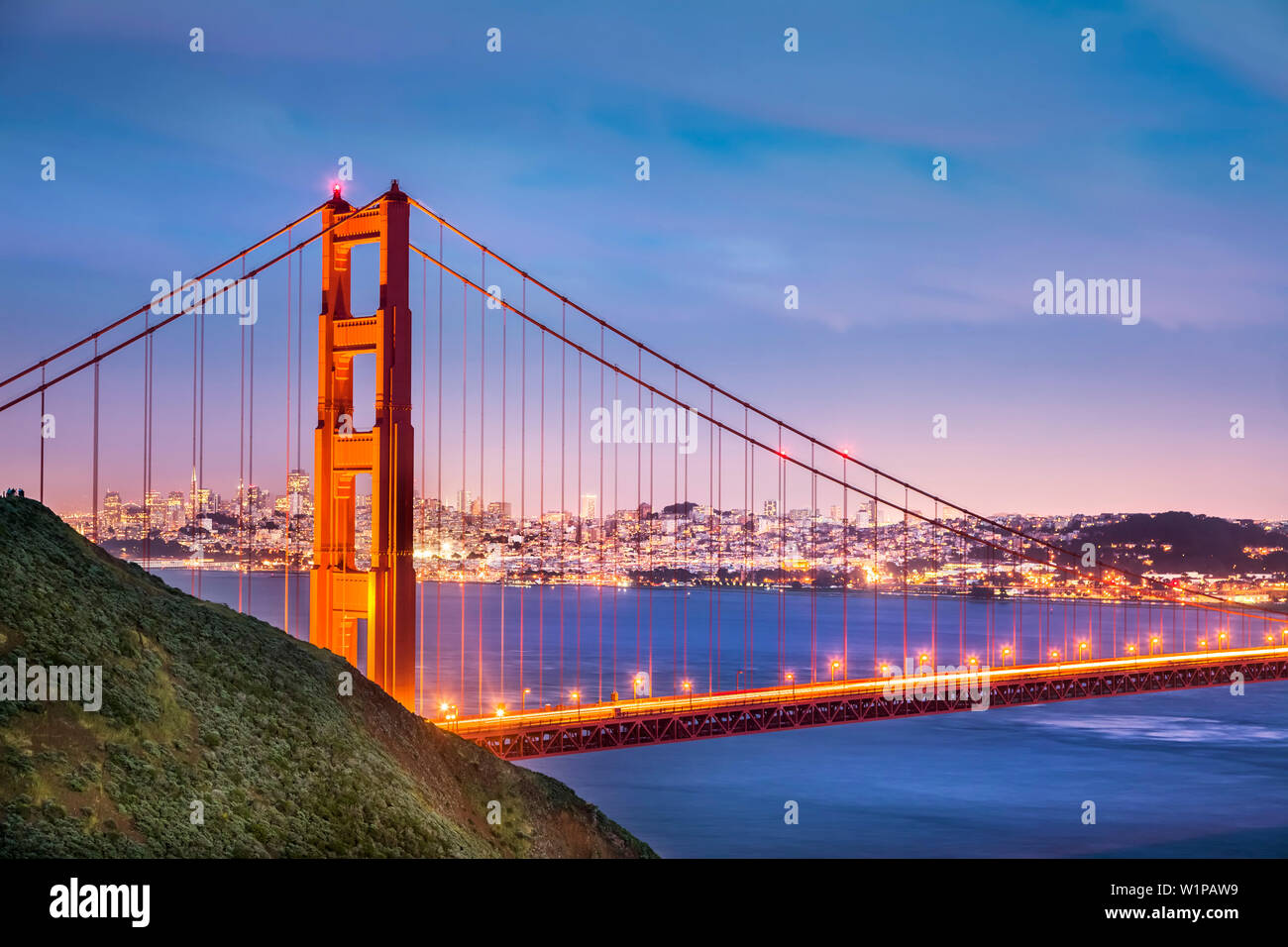 Empty golden gate bridge hi-res stock photography and images - Alamy