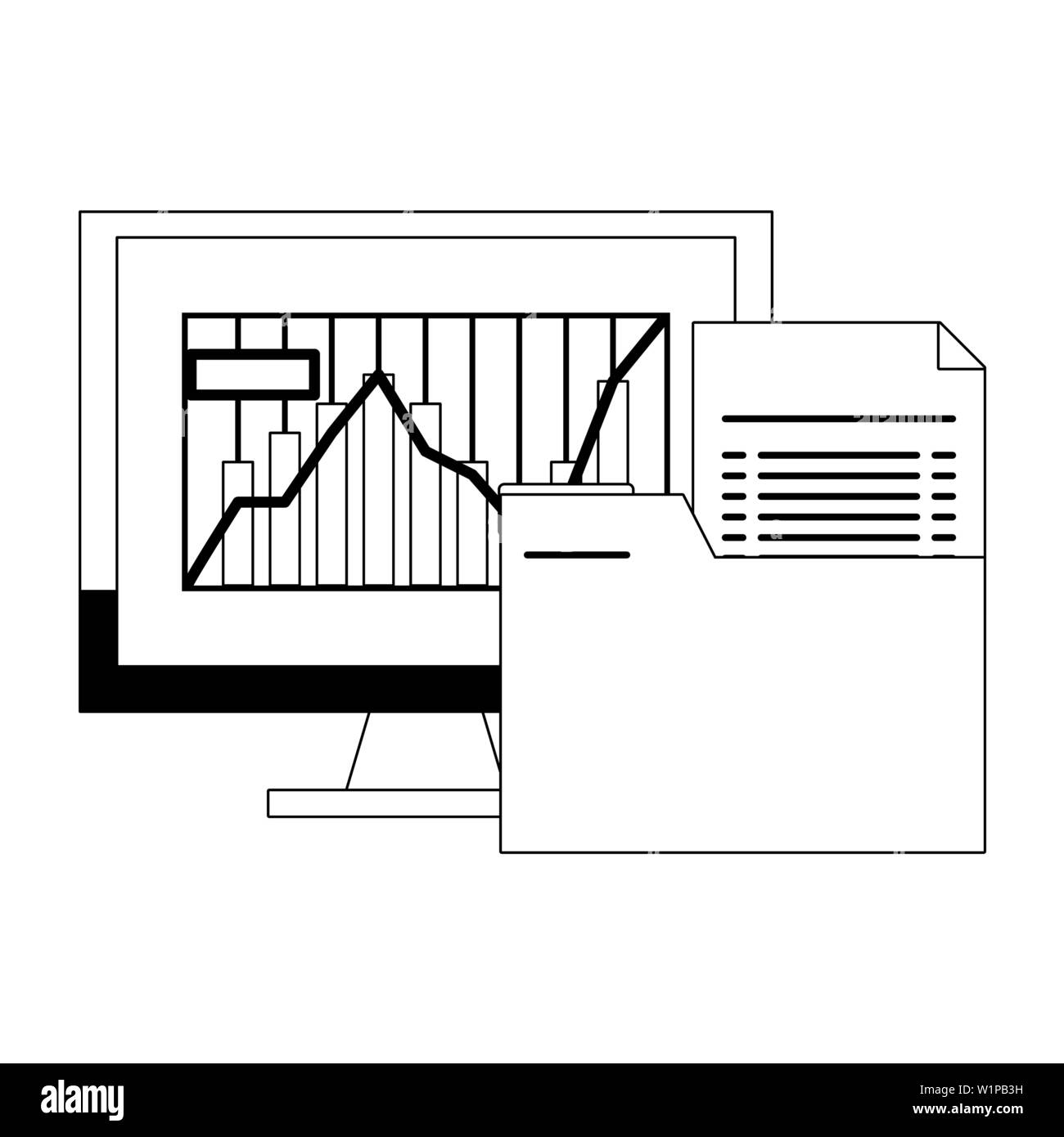 Online stock market investment symbols Stock Vector Image & Art - Alamy