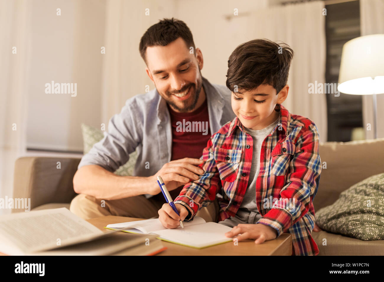 Cute teen boy daddy hi-res stock photography and images - Alamy