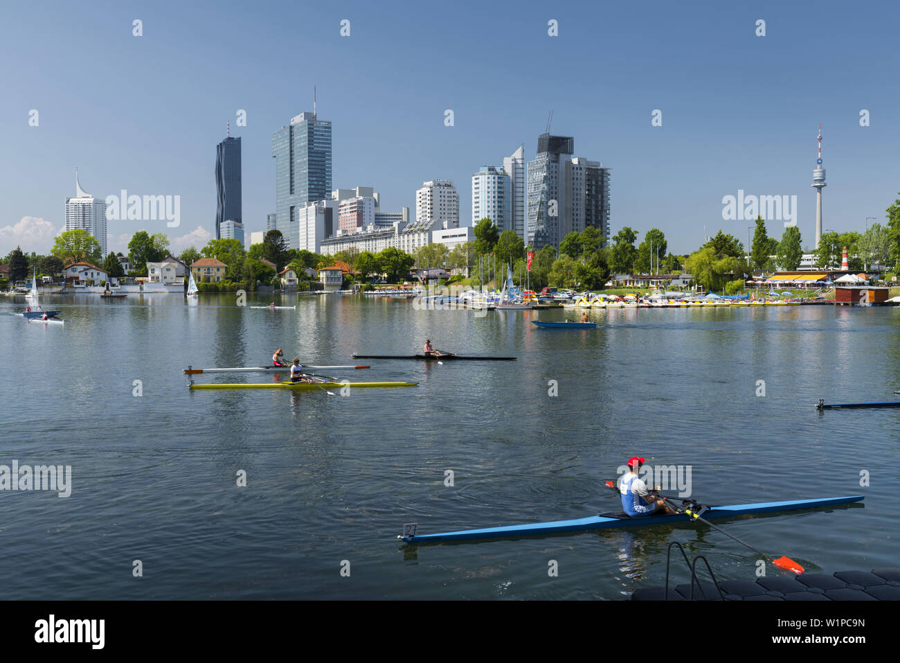 Alte donau vienna hi-res stock photography and images - Alamy