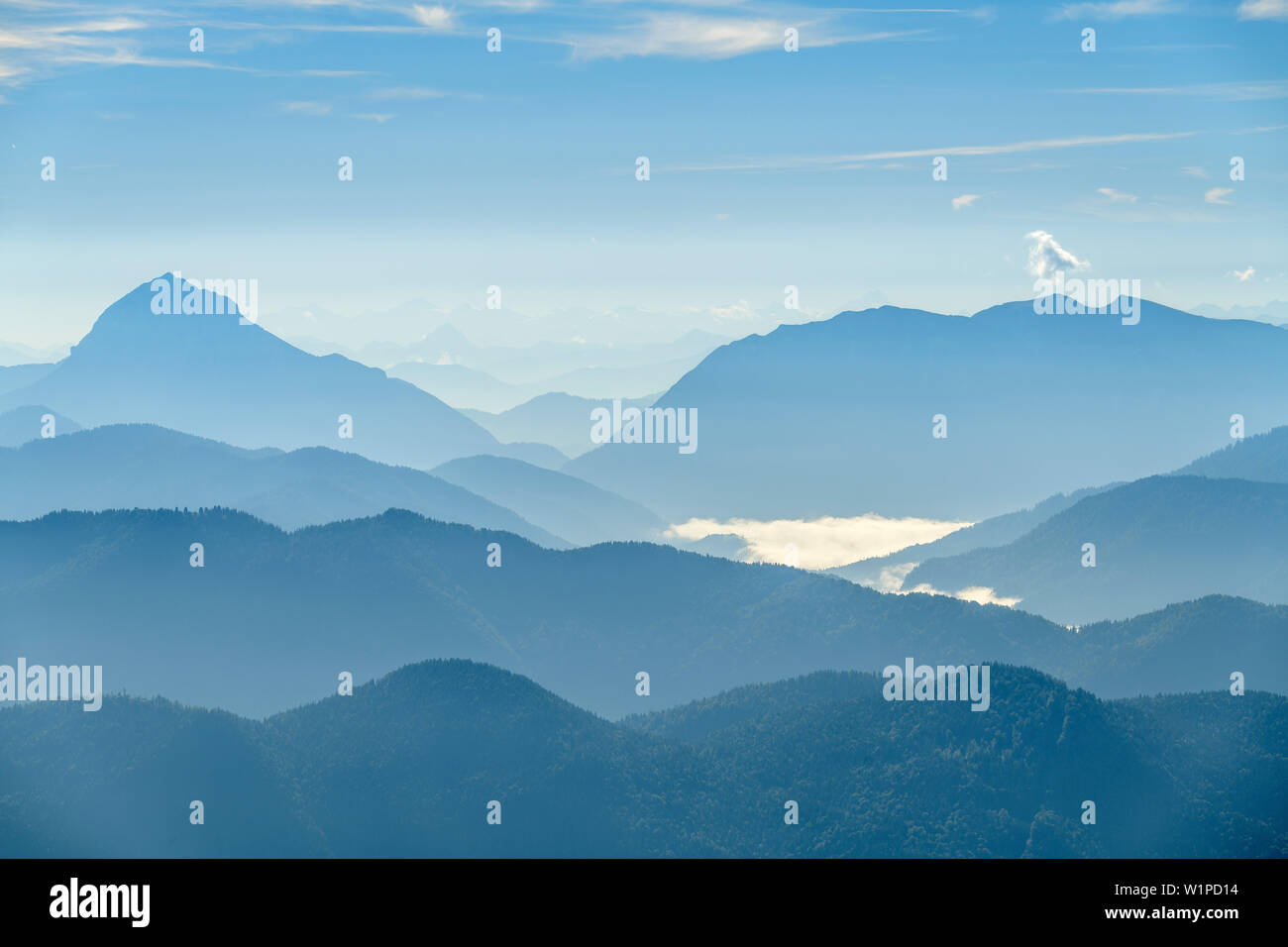 Bluish scenery hi-res stock photography and images - Alamy