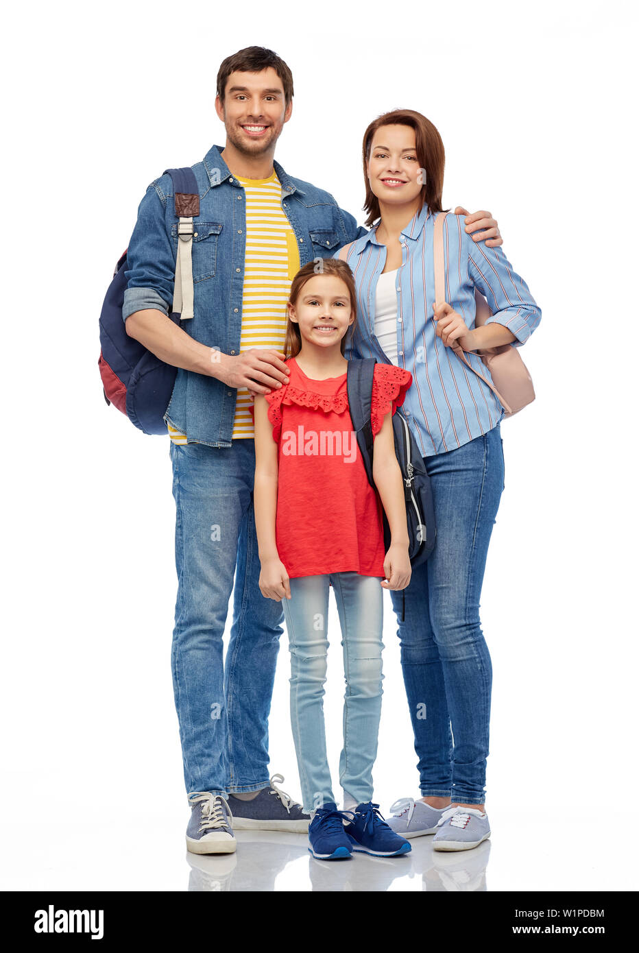 Family travel bags hi-res stock photography and images - Alamy