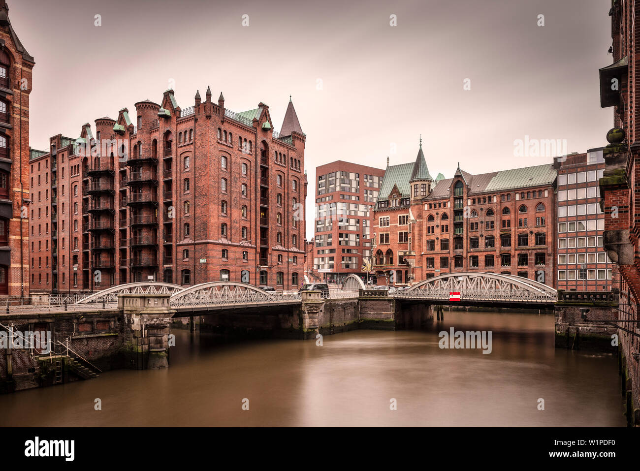 UNESCO World Heritage Speicherstadt - warehouse dock, Hamburg, Germany ...