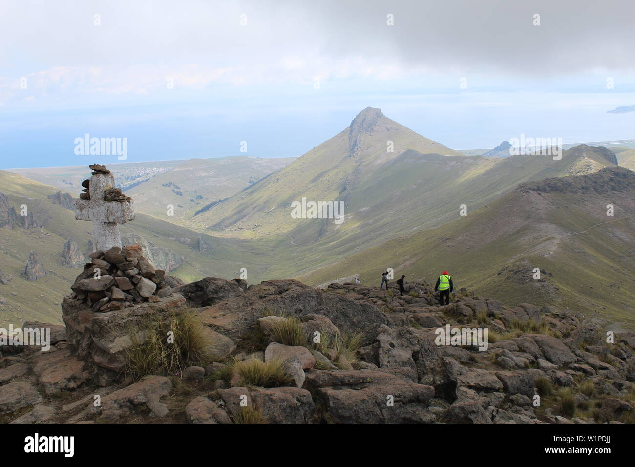landscape Yunguyo Puno, Peru Stock Photo - Alamy