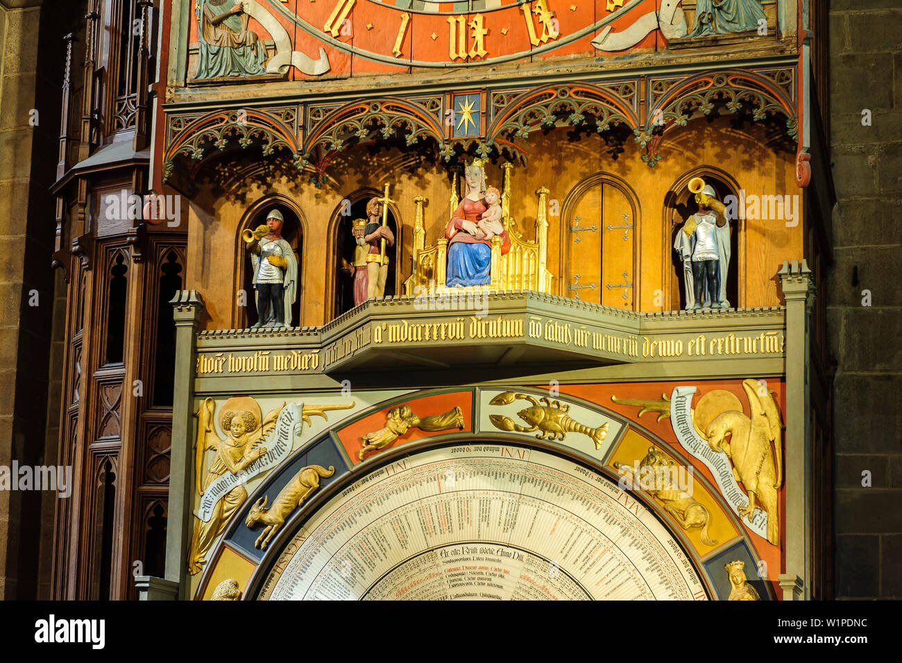 Dom Indoor Astronomical Clock, Lund, Skane, Southern Sweden, Sweden ...