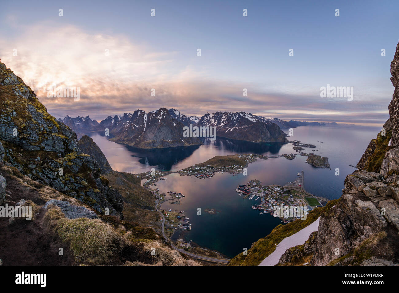 By the reine fjord hi-res stock photography and images - Alamy