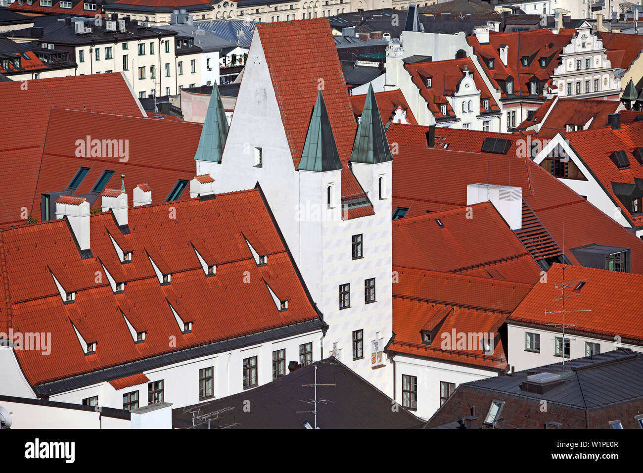 Tower of the Kaiserburg, Munich, Bavaria, Germany Stock Photo - Alamy