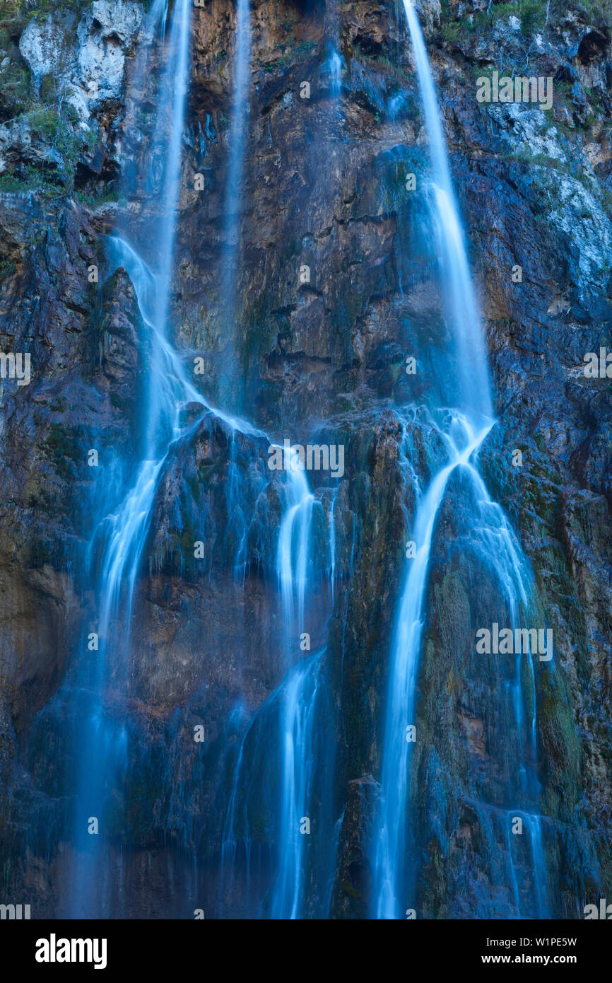 Plitvice lakes National Park, Lika region, Croacia, Europe Stock Photo ...