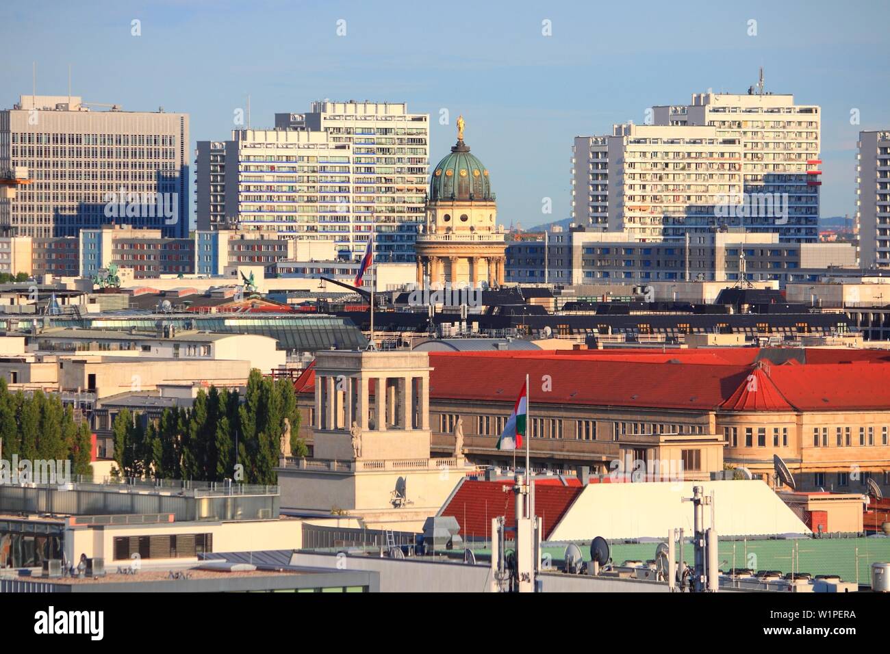 Berlin Mitte (Downtown district). Berlin, Germany. City skyline Stock ...