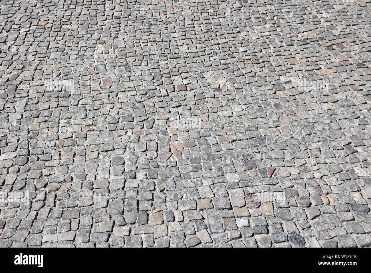 Cobbled square background - cobbles pattern in Berlin, Germany Stock ...
