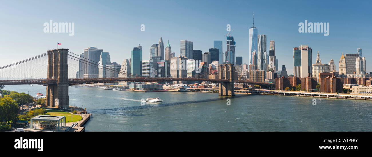 Manhatten bridge east river hi-res stock photography and images - Alamy