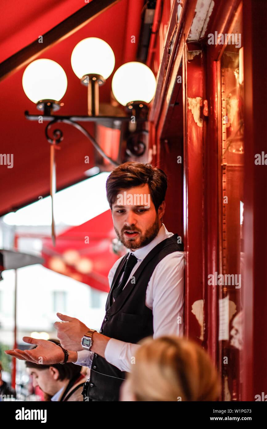 Restaurant Waiters Talking High Resolution Stock Photography and Images ...