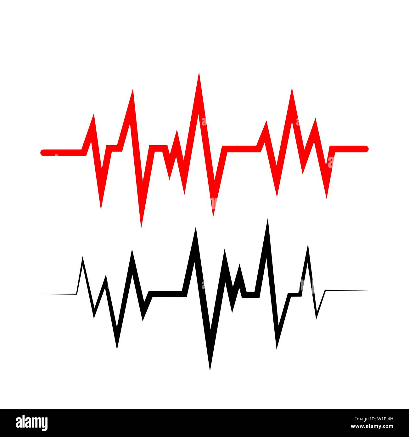 Human heart beat trace monitor hi-res stock photography and images - Alamy