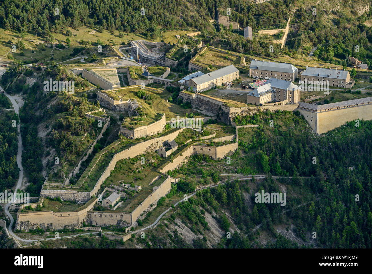 Fortifications of Vauban, Briancon, Dauphiné, Dauphiné, Hautes Alpes ...